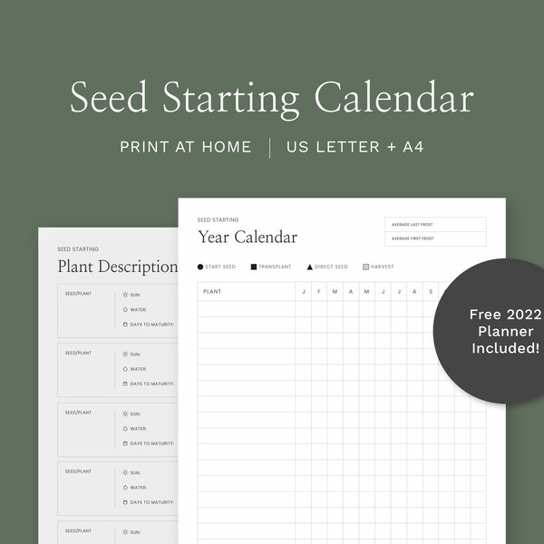 Seed Starting - Etsy