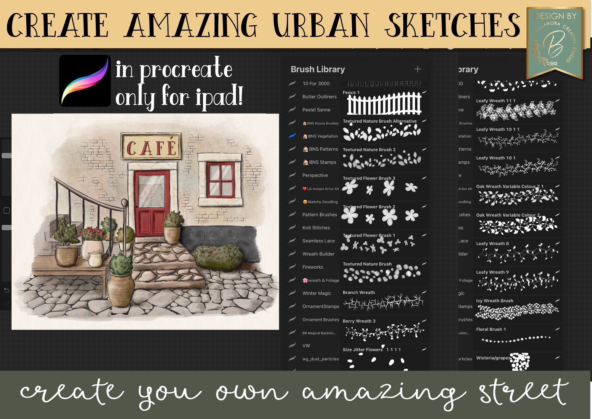 Procreate Urban Sketching Brushes for Digital Drawing Ipad - Etsy