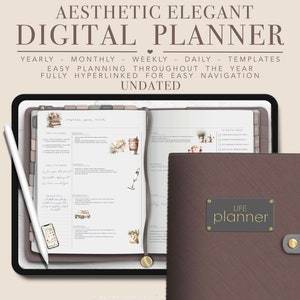 Ultimate Professional Digital Planner, Aesthetic Entrepreneur Planner ...