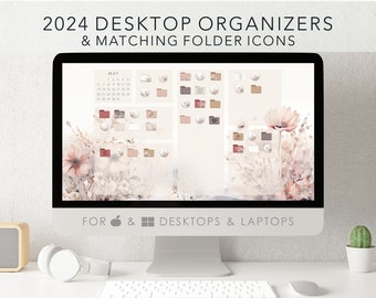 WILD FLORAL 2024 Work Business School Productivity Bundle Custom ...