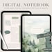 Portrait Digital Notebook, Digital Notes,cornell Journal,goodnotes ...