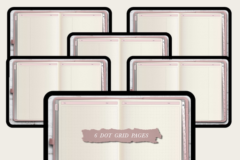 Horizontal Digital Notebook, Digital Notes,cornell Journal,goodnotes ...