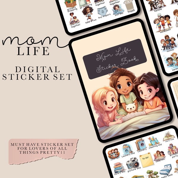 Mom Planner Stickers - Etsy