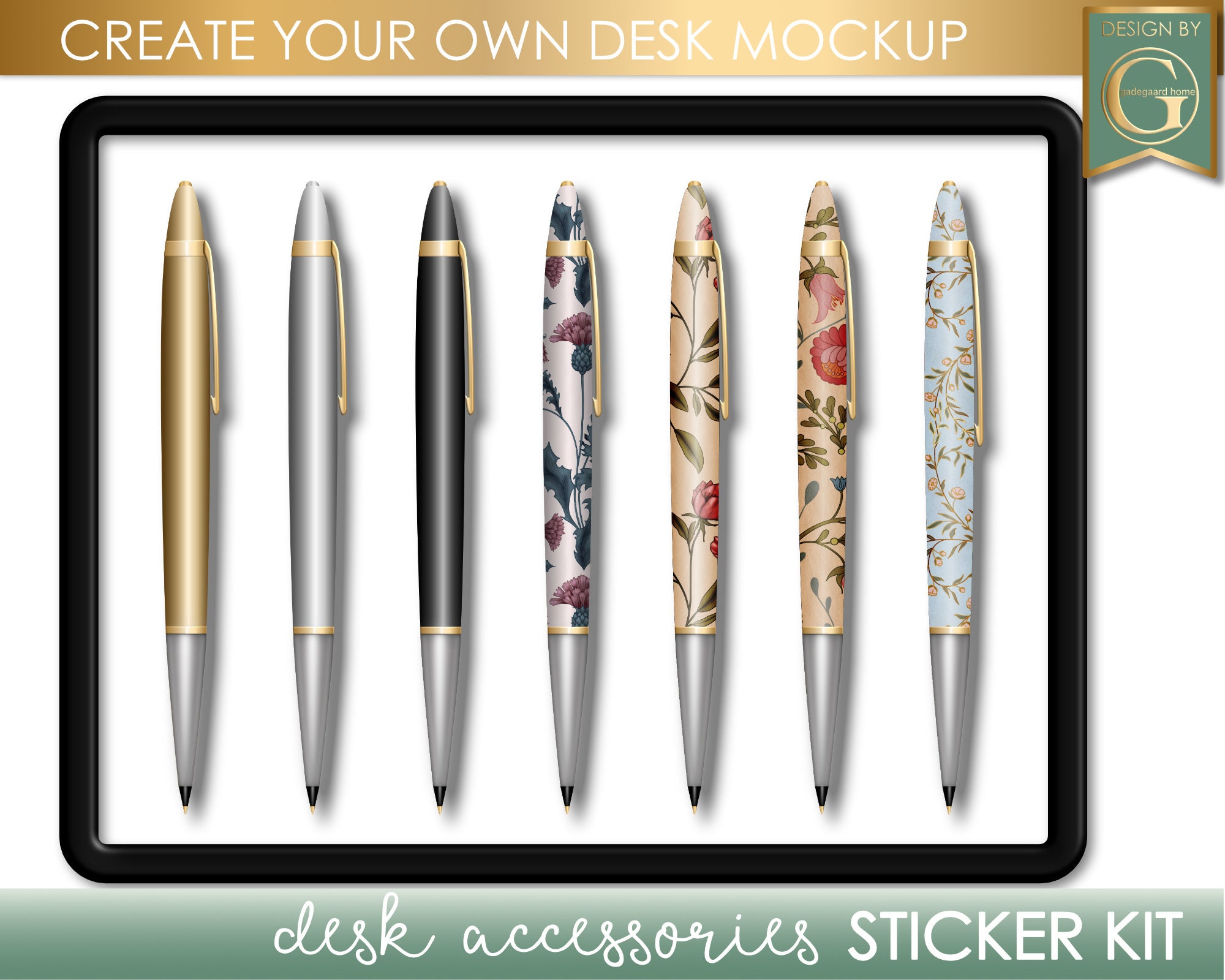 Desk Mockup Digital Planner Stickers Goodnotes ,ipad Digital Stickers ...