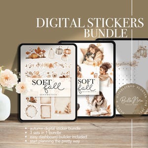 Fall Bundle Goodnotes Fall Digital Stickers, Fall Daily Planner ...