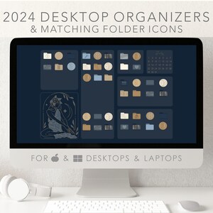 2024 Work Business School Productivity Bundle | Custom Desktop Icon Set ...