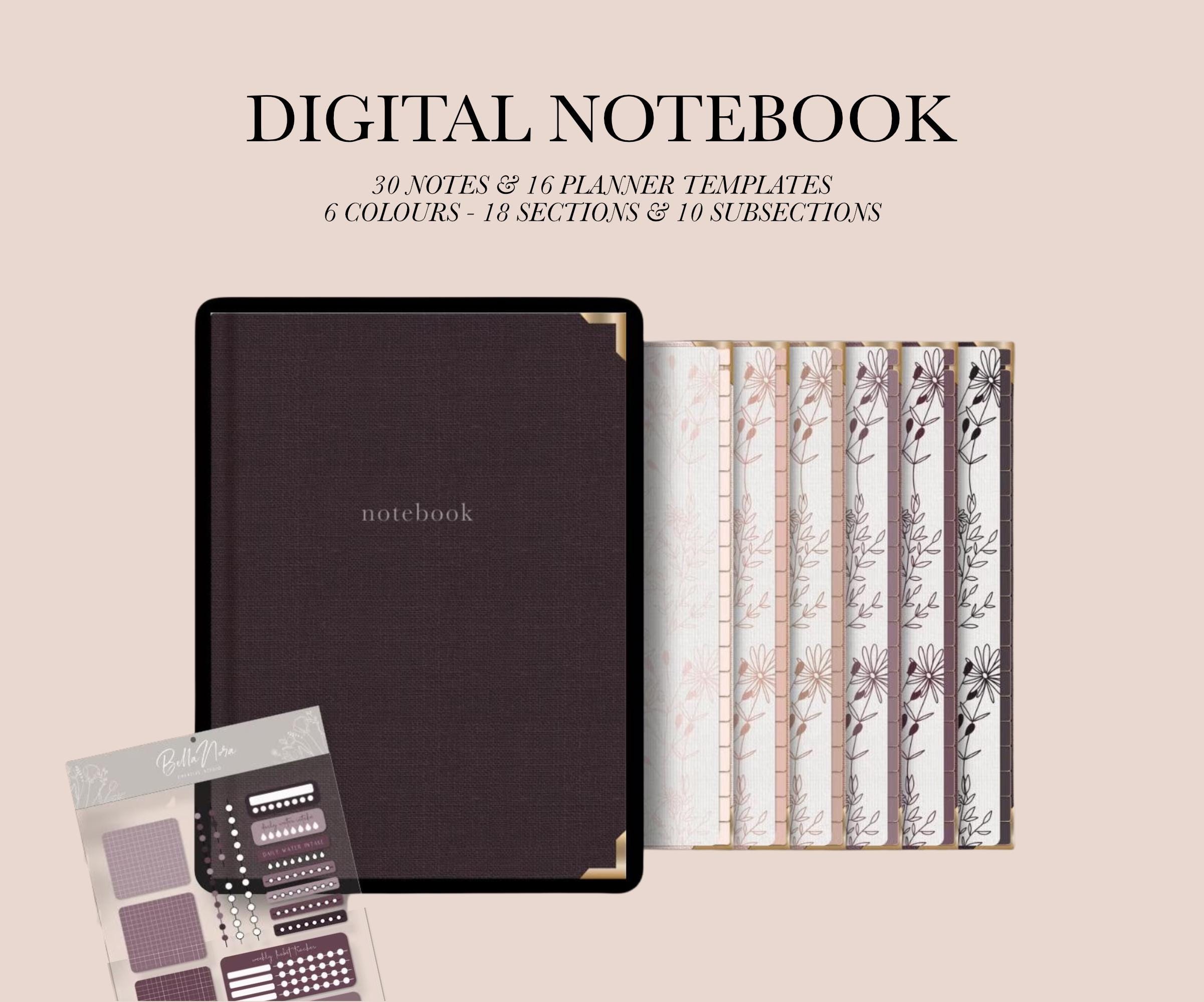 Multipurpose Digital Notebook: Goodnotes Student Planner (digital ...