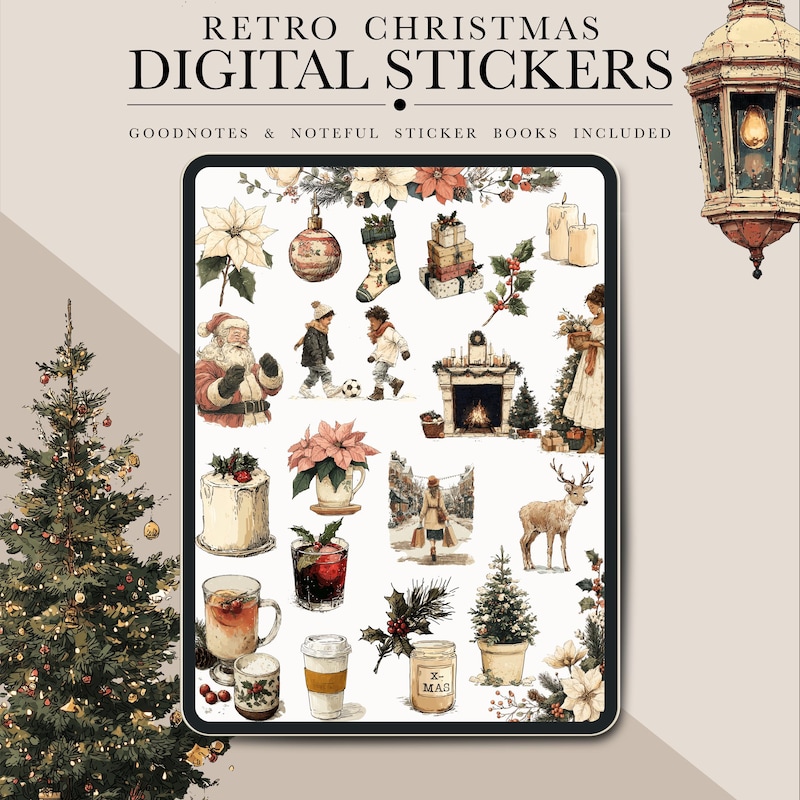 Christmas Stickers - Etsy