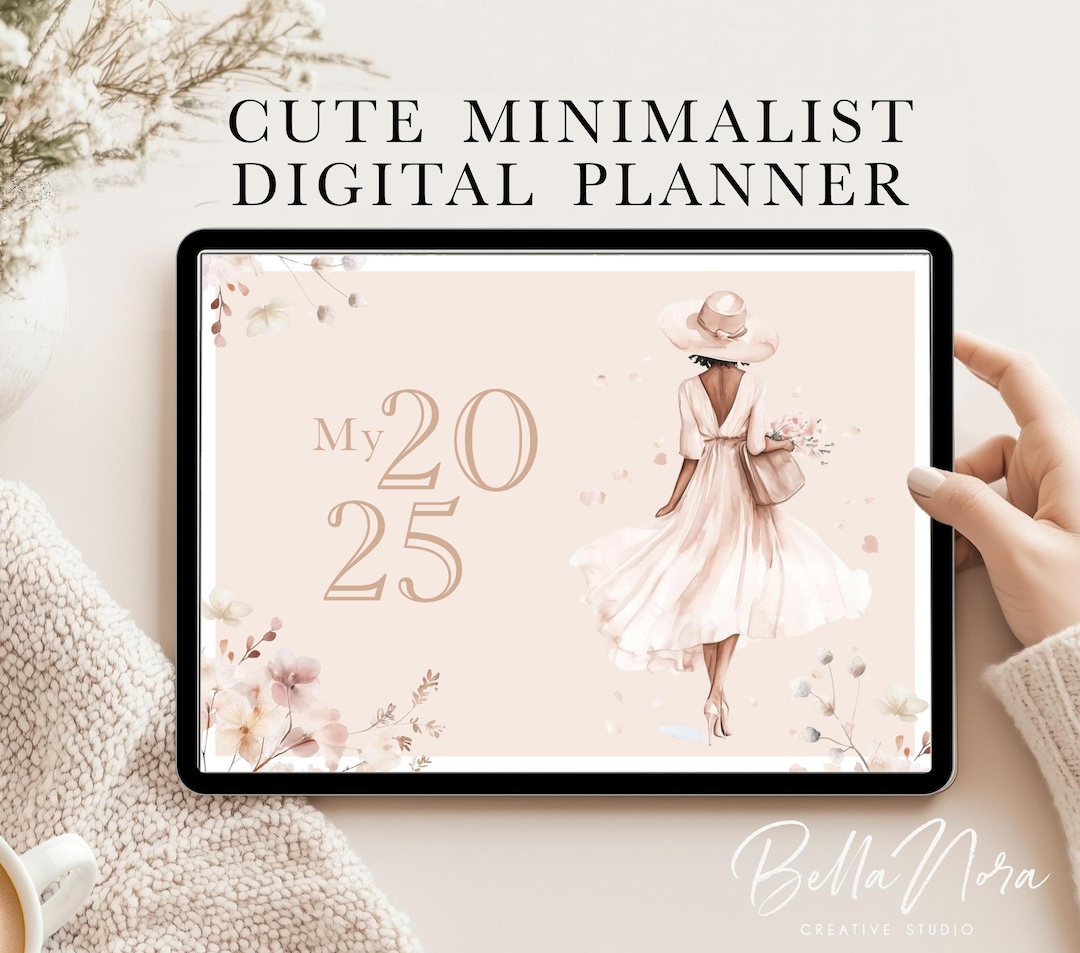2025 Cute Digital Planner, 2025 Planner, Daily Planner, Weekly Planner ...