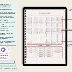Goodnotes Digital Notebook, Digital Template, Cornell Journal ...