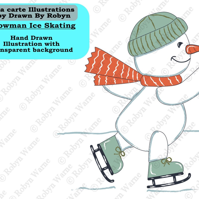 Snowman Clip Art - Etsy