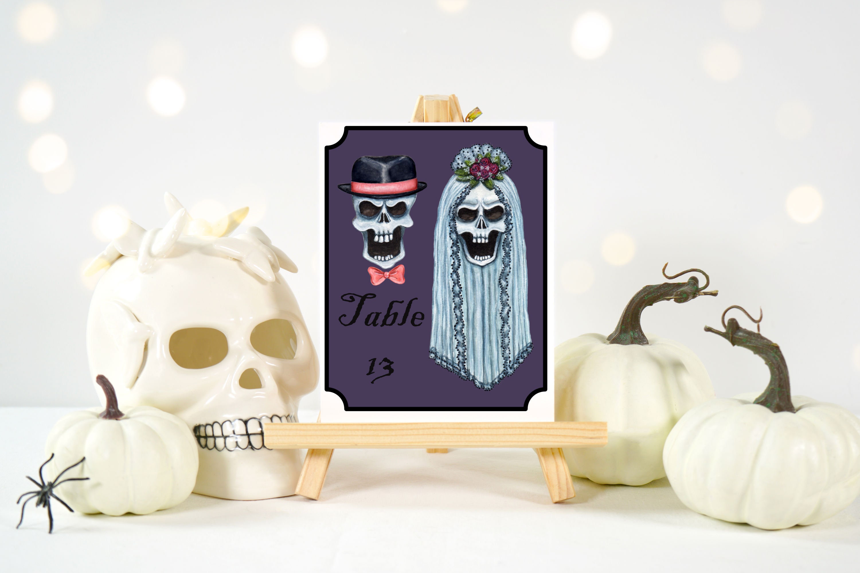 Skull Wedding Clip Art Set, Wedding Skulls, Gothic Wedding PNG ...