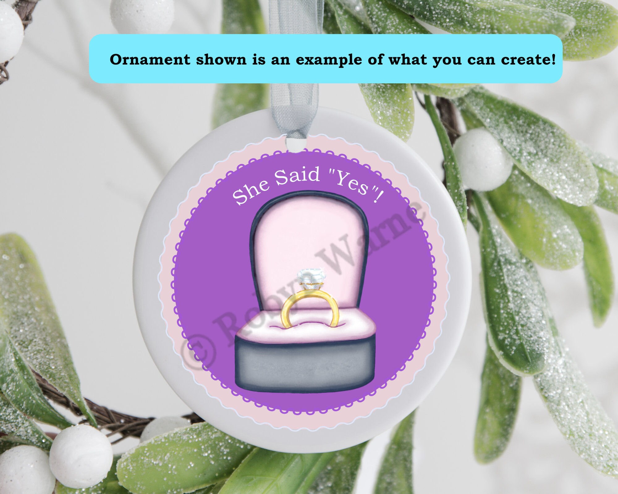 Hand Drawn Engagement Ring Box Illustration: PNG Clip Art (digital ...