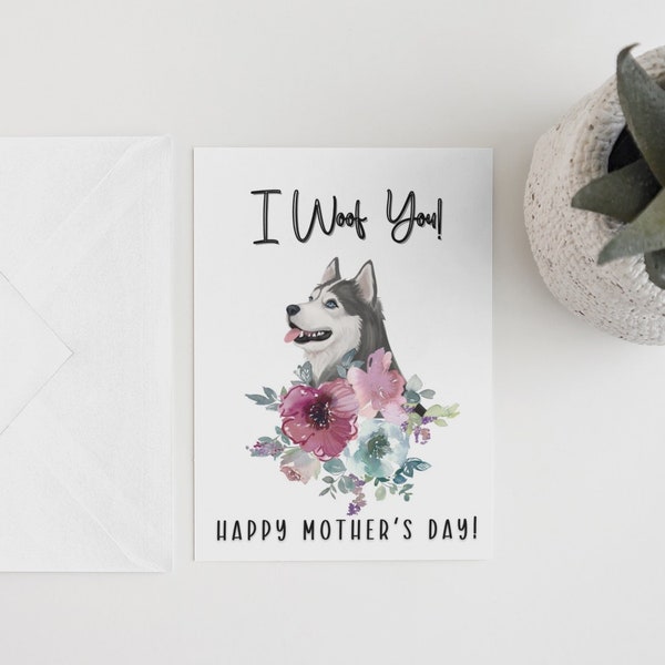 Dog Mom Card - Etsy