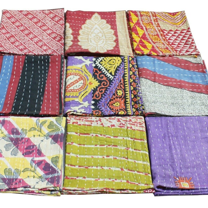 Kantha Table Cloth - Etsy