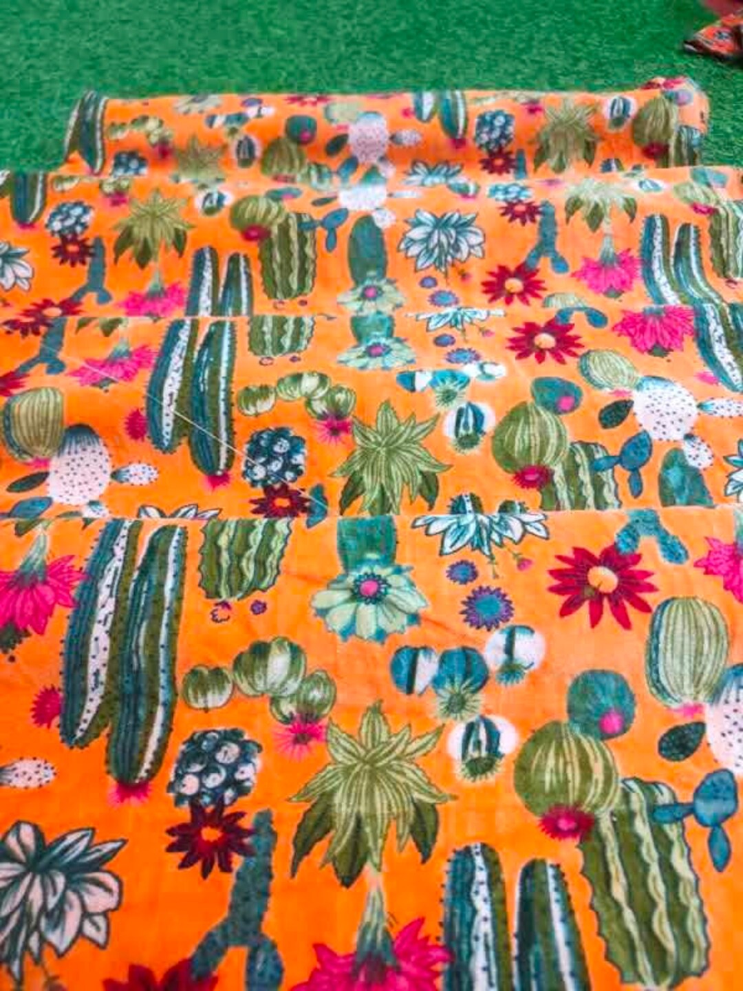 Musted Color Velvet Fabric Floral Velvet Fabric Indian Fabric Printed ...
