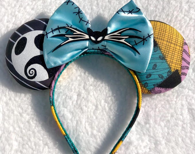 RTS Jack and Sally Ears - Etsy