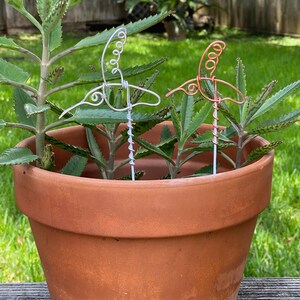 Hummingbird Plant Stake. Garden Decor. Hummingbird Plant Spike Gift for ...