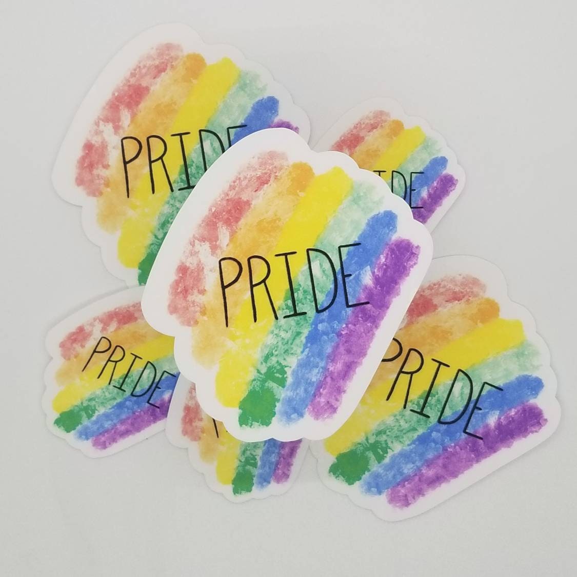 Pride Rainbow Sticker, Pride Sticker, Weatherproof Sticker, Water ...