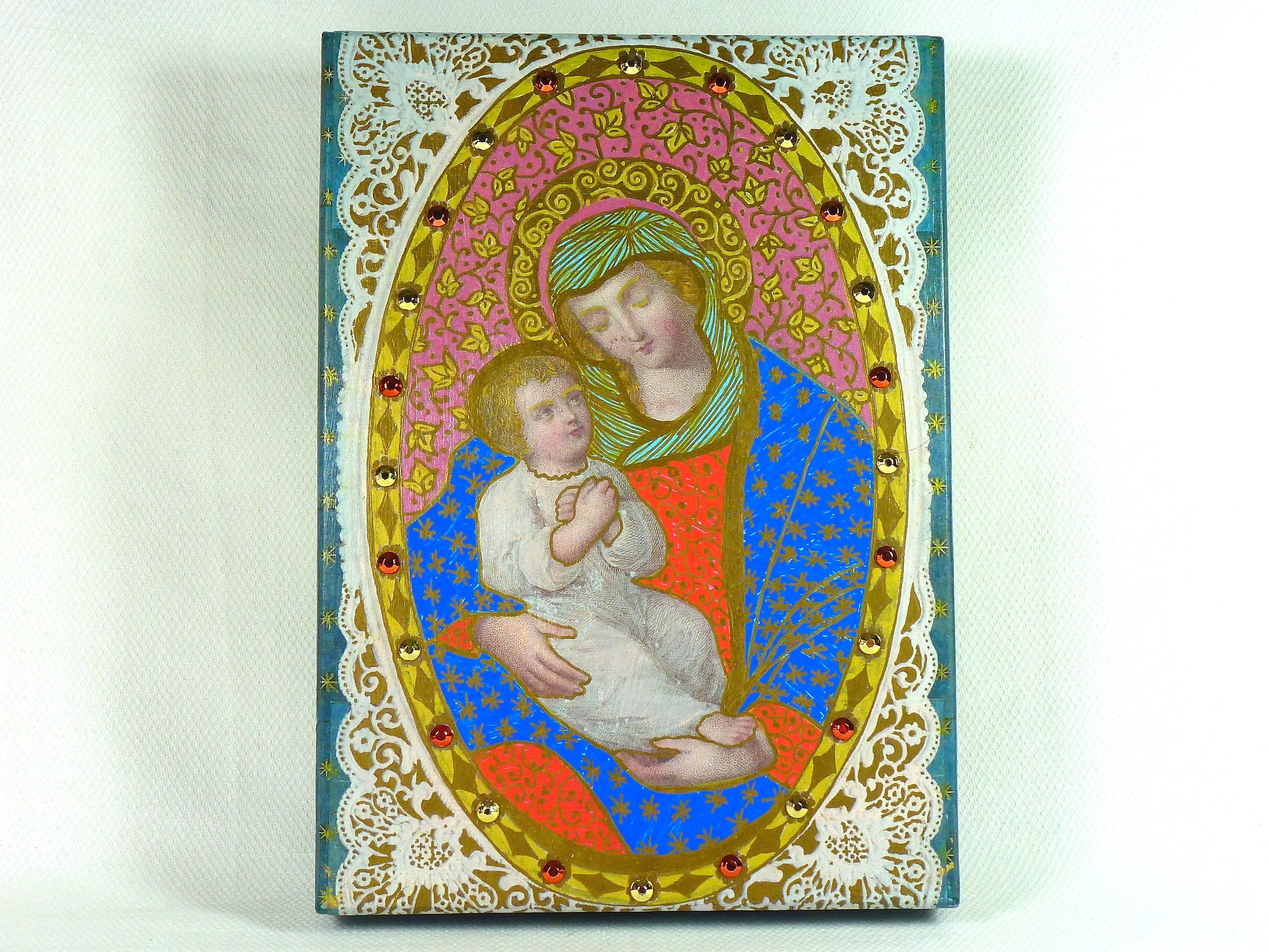 Travel Altar Jesus Christ and Virgin Mary Spiritual Christian Altar in ...