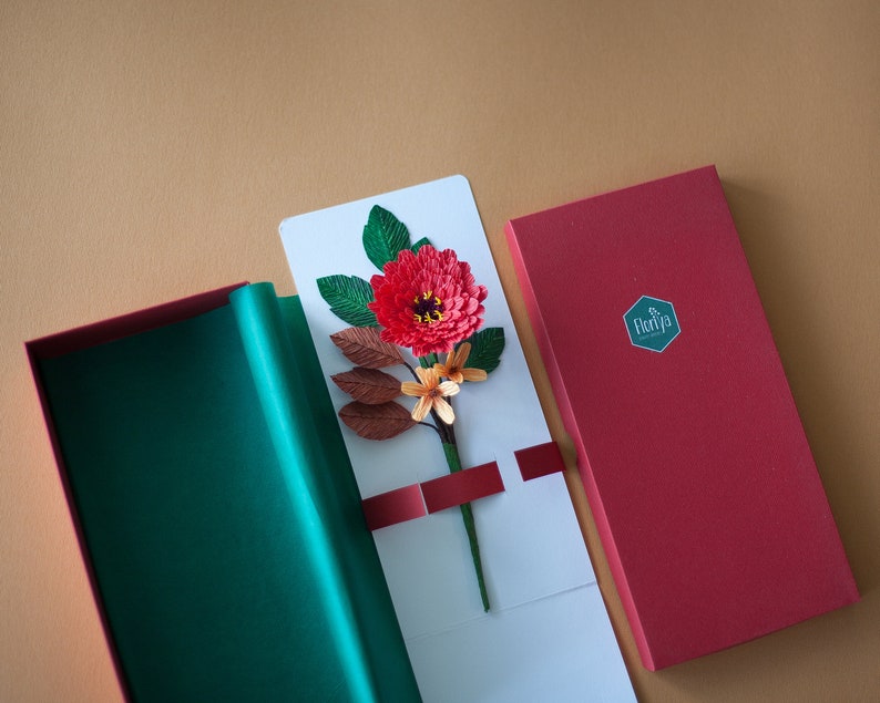 Floral Thanksgiving Day Card Crepe Paper Flowers - Etsy