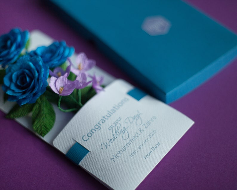 Wedding Money Envelope Cash Wedding Congratulations Card | Etsy