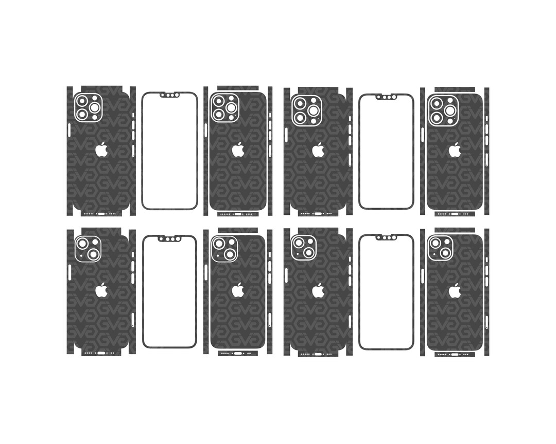 Iphone 13 Skin Template SVG Vector Bundle - Etsy UK