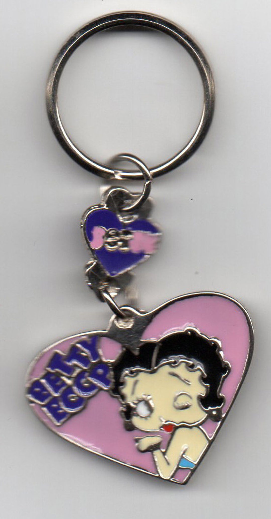 Betty Boop Character Metal Keychain Charming 5x2cm Size, Perfect for ...