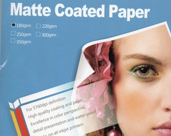 Matte Photo Paper - Etsy