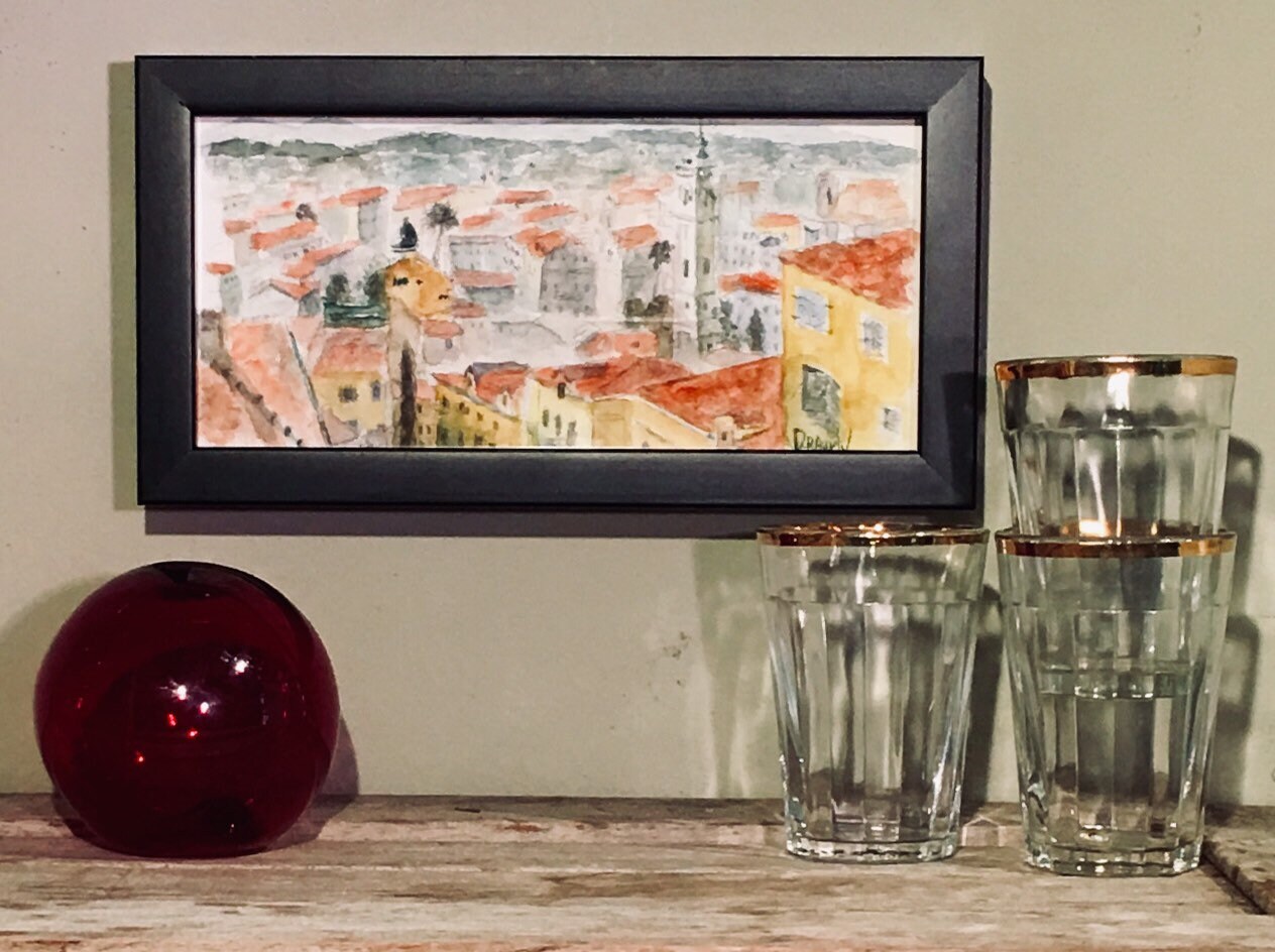 French Riviera Rooftops / INSTANT Download / French Country Decor ...