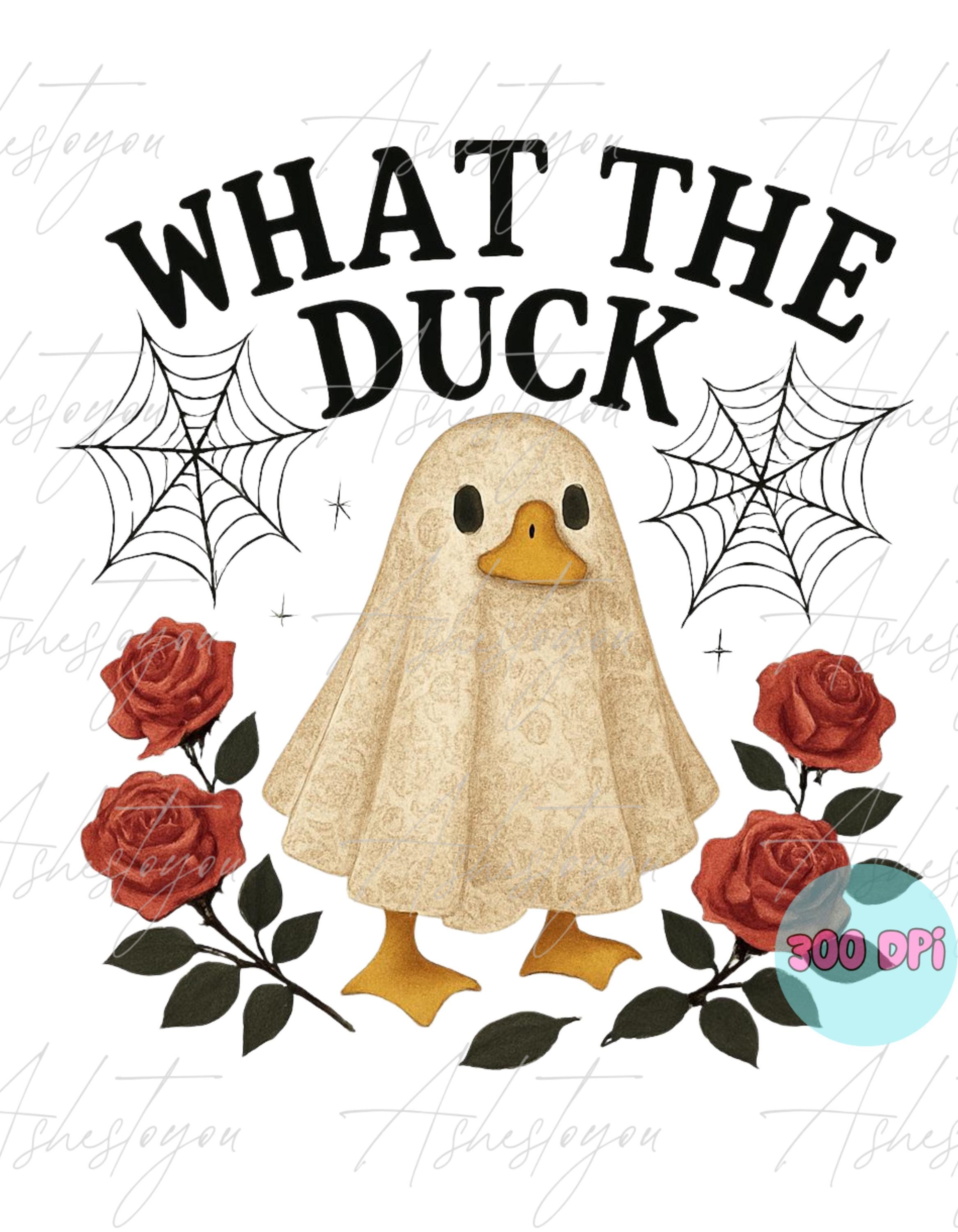 Retro Ghost, Duck, Goose, Halloween PNG - Etsy