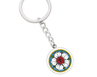 Luther Rose Pendant Necklace Lutheran Jewelry Reformation Gift for ...