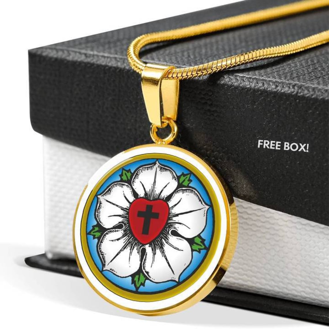 Luther Rose, Luther Rose Necklace, Lutheran Jewelry, Lutheran Rose ...