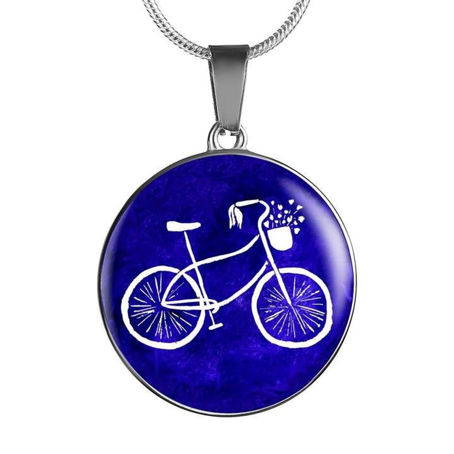 Bicycle Necklace, Bike Necklace, Bicycle Jewelry, Gift for Cyclists ...