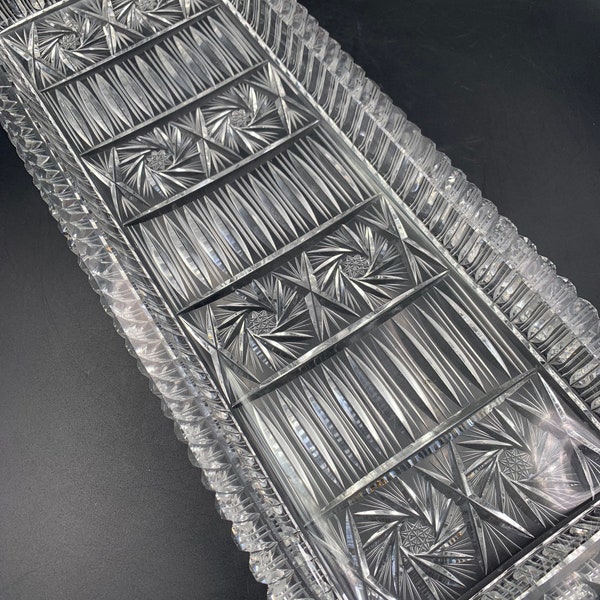 Crystal Serving Tray - Etsy