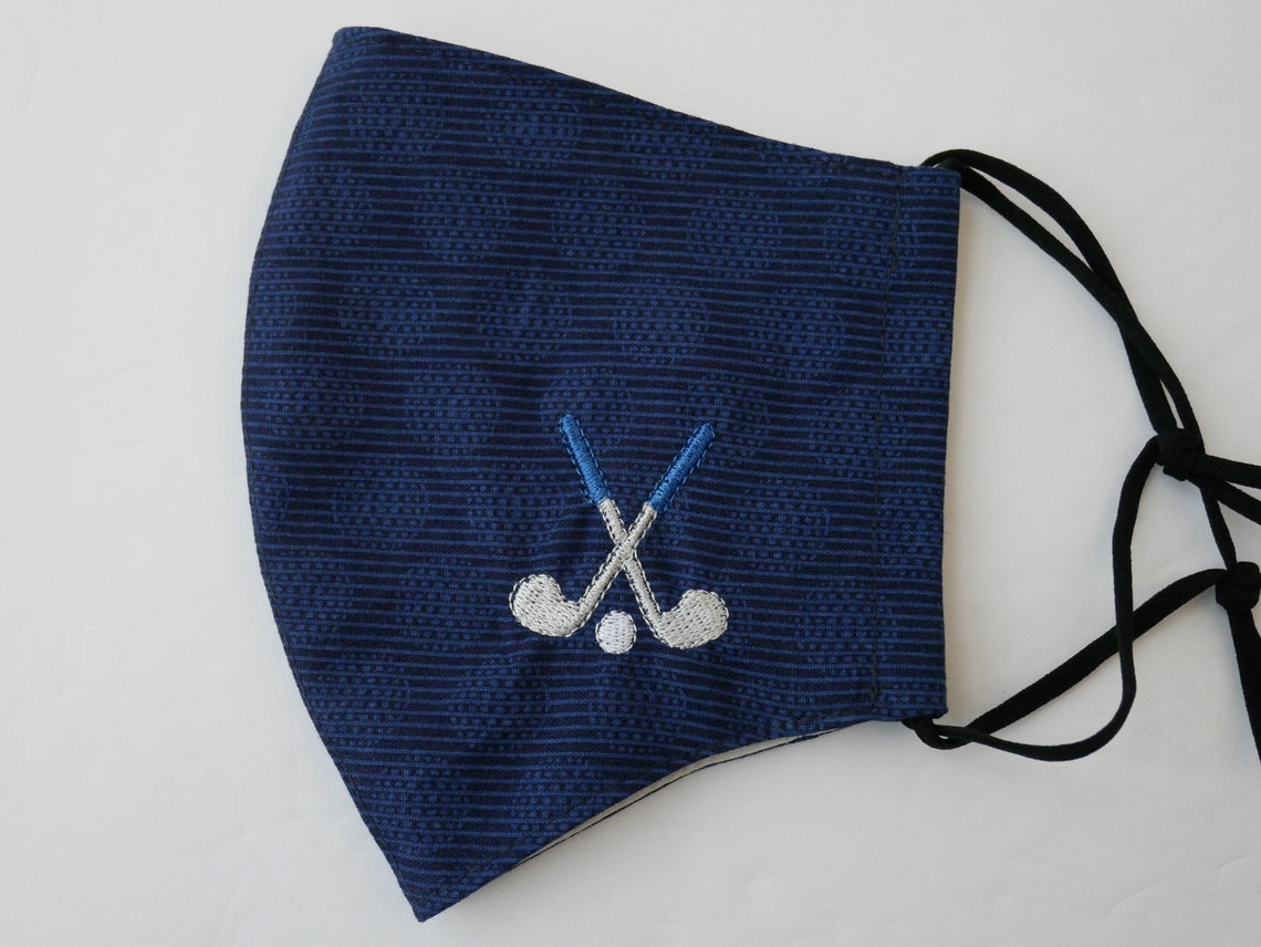 Men's Golf Mask Golfers Face Mask Nose Wire Golf Design - Etsy