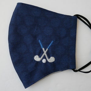 Men's Golf Mask Golfers Face Mask Nose Wire Option Golf | Etsy