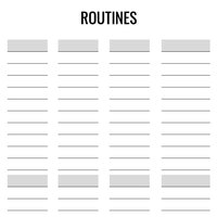 Kids Editable Daily Schedule Chart PERSONALISE Save and Print Instantly ...