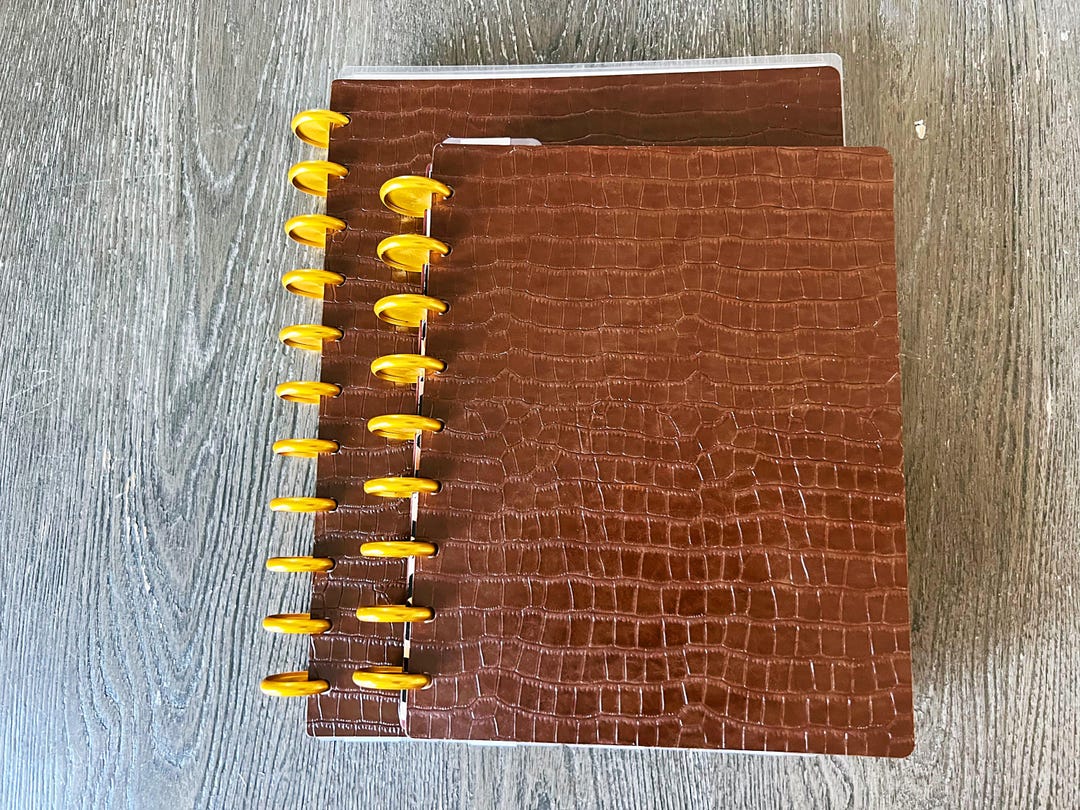 Brown Disc Bound Cover - Etsy