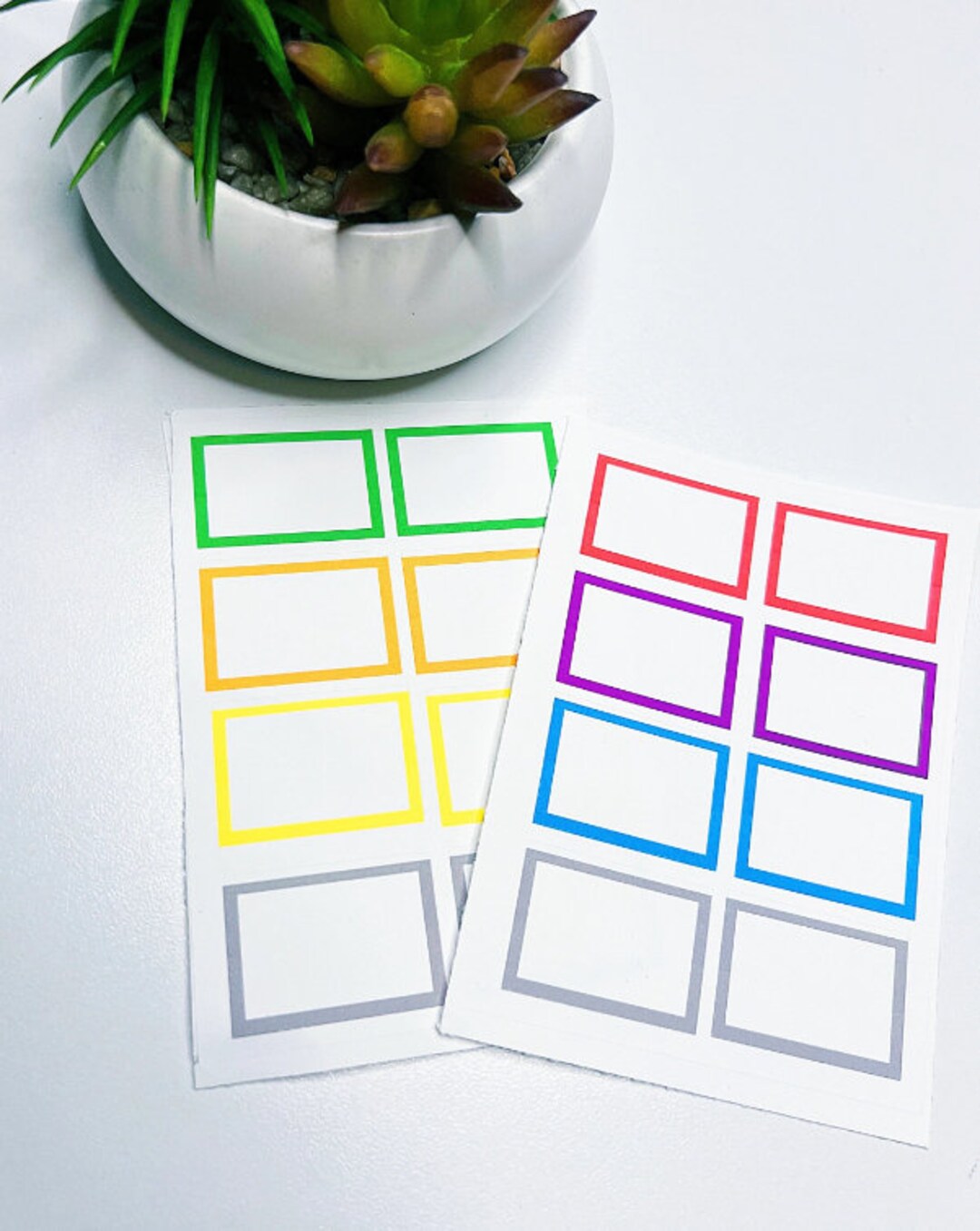 The Colorful Sticker Bundle (60 Stickers) - Etsy