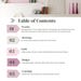 Table of Contents (CUSTOM) - Etsy