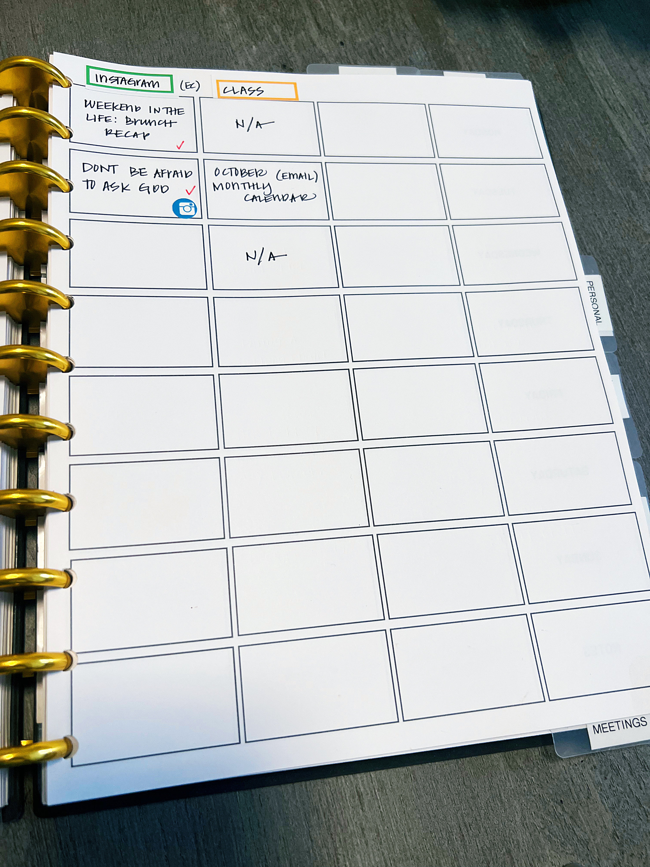 Teacher Planner 12 Month Undated Planner - Etsy