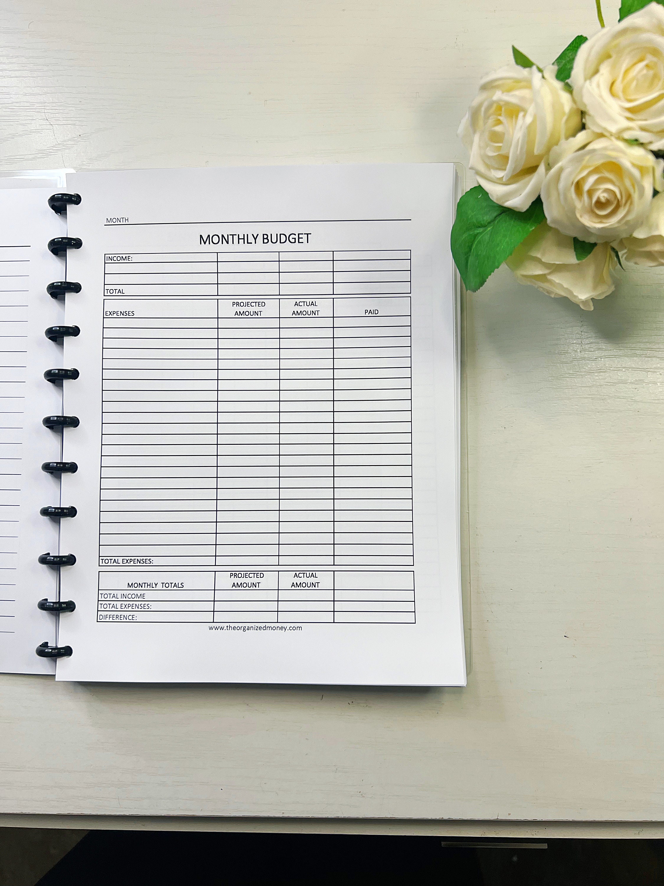 Simplified Budget Planner - Etsy