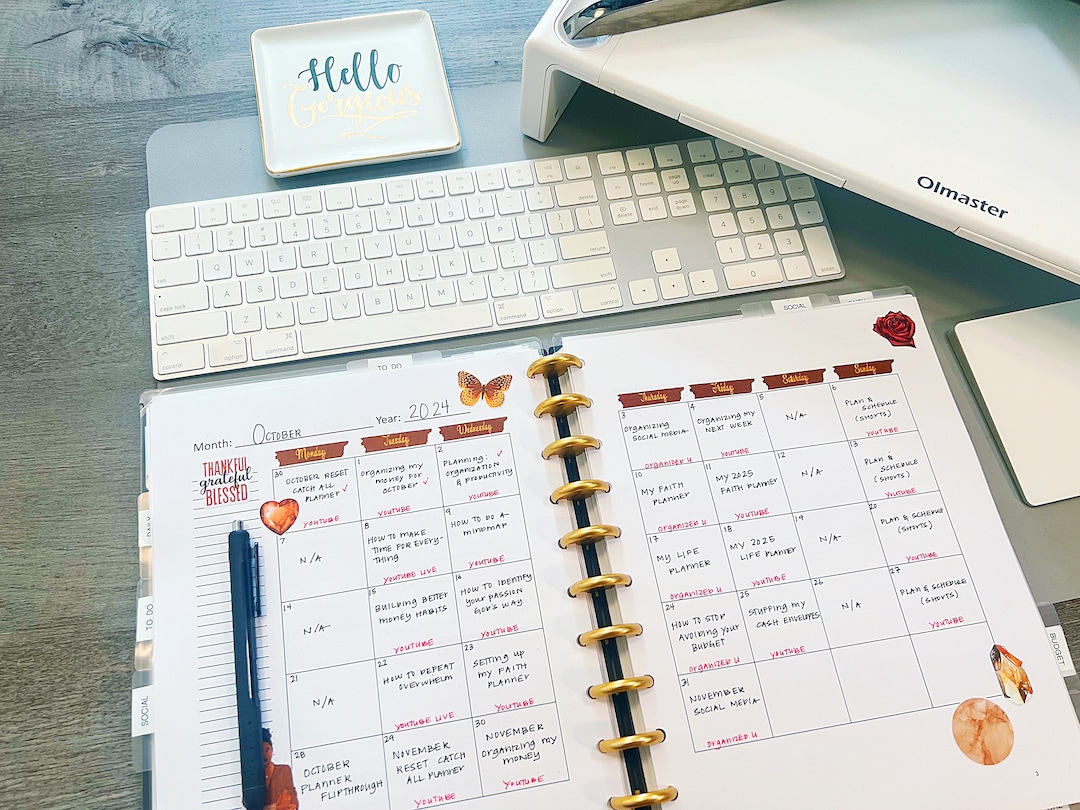 3 Month Planner Extension Pack - Etsy