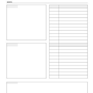 3 Month Planner Extension Pack - Etsy