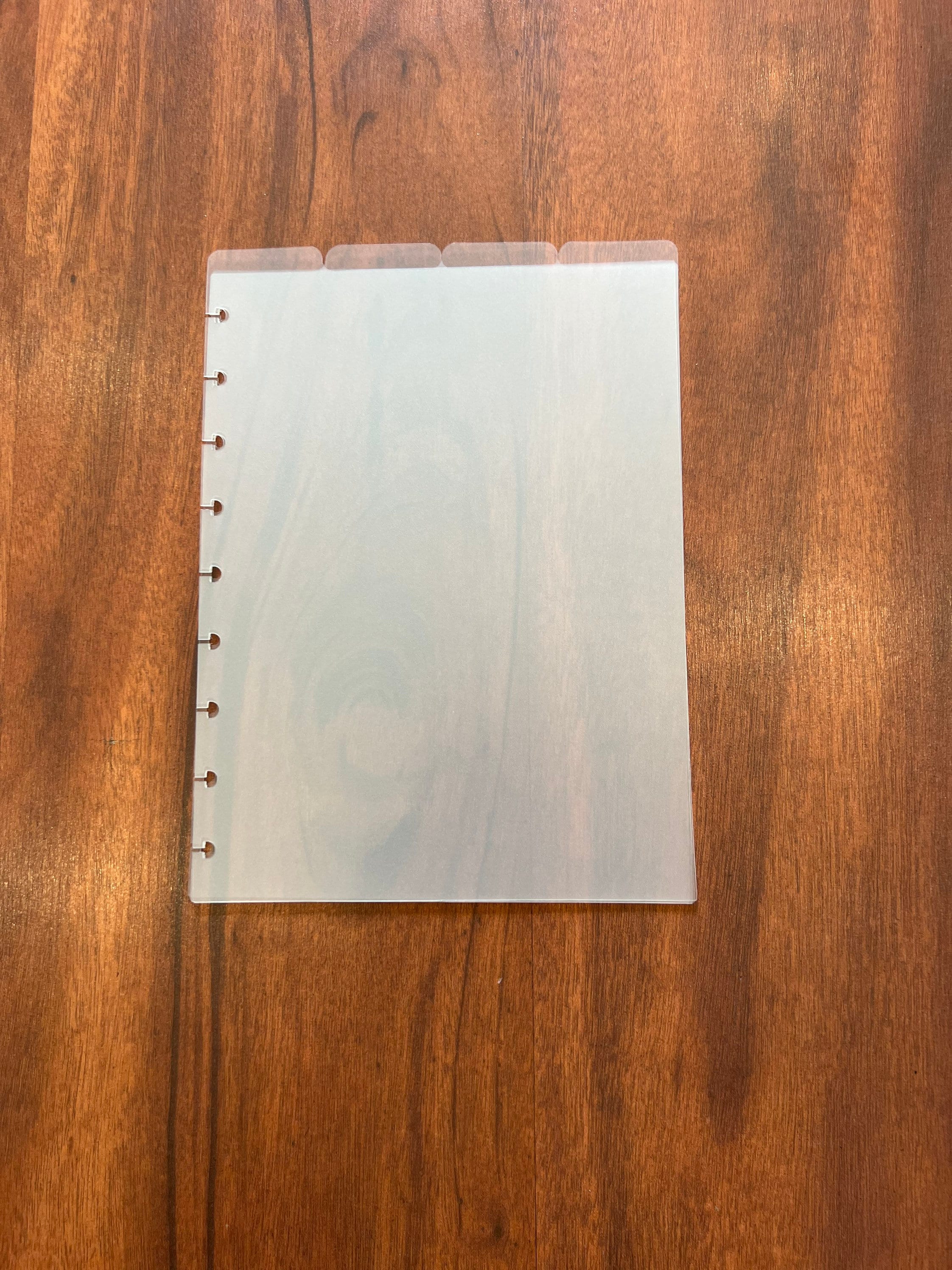 Disc Bound Frosted Top Tabs - Etsy