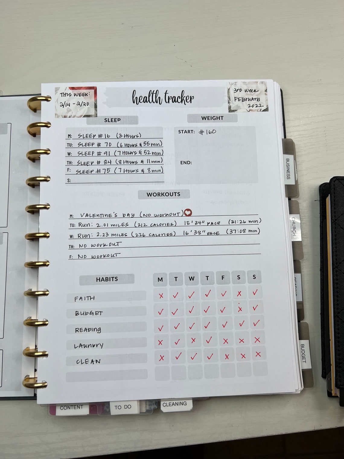 Health Tracker DOWNLOAD - Etsy