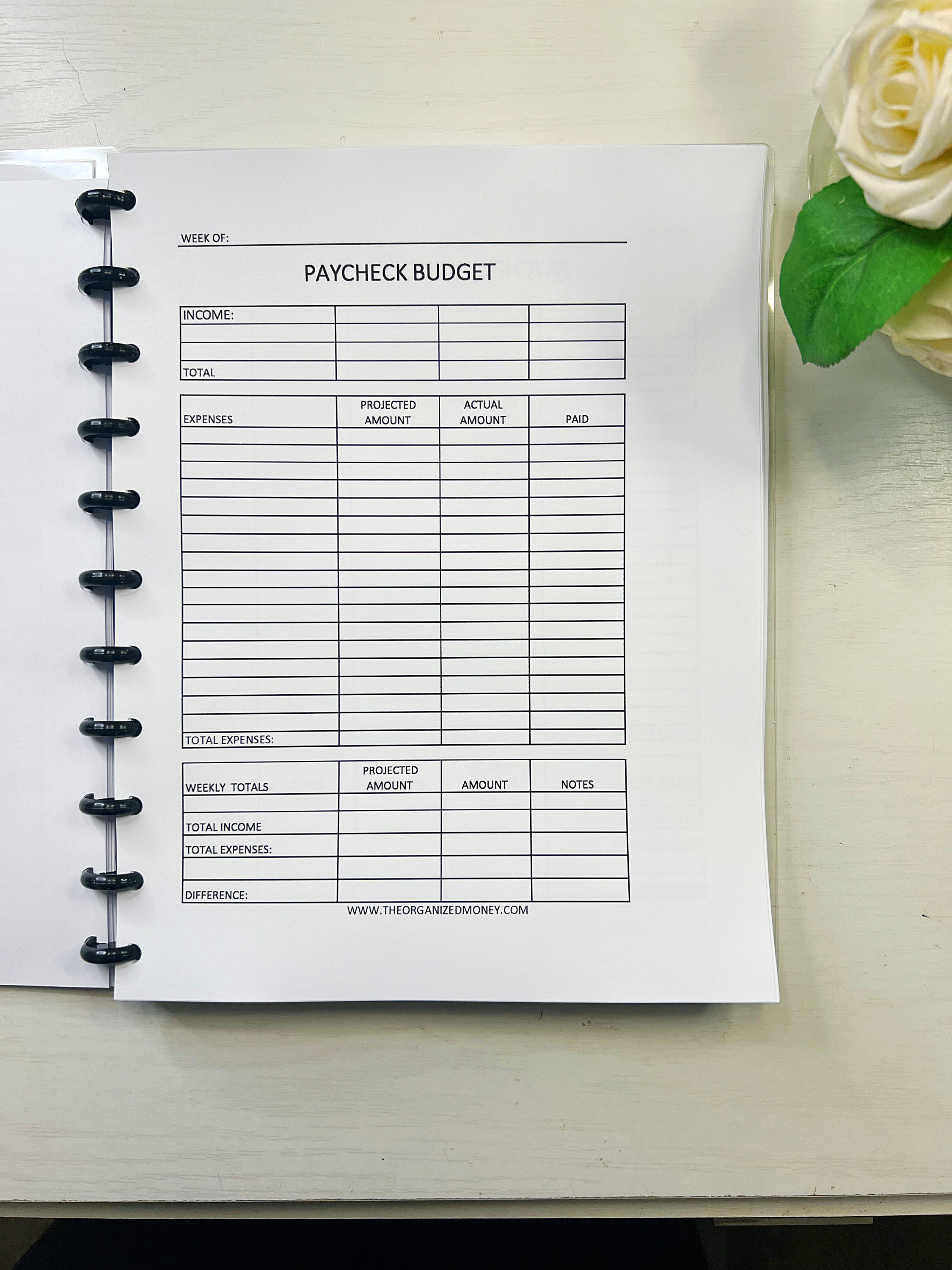 Simplified Budget Planner - Etsy