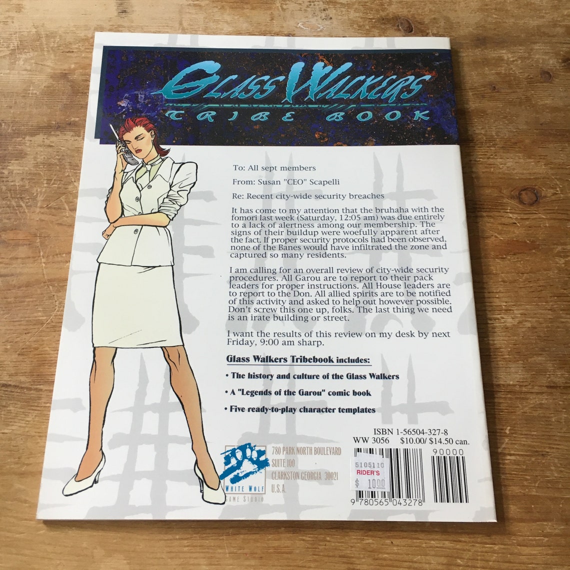 Glass Walkers Tribebook Werewolf: the Apocalypse White Wolf 1995 - Etsy