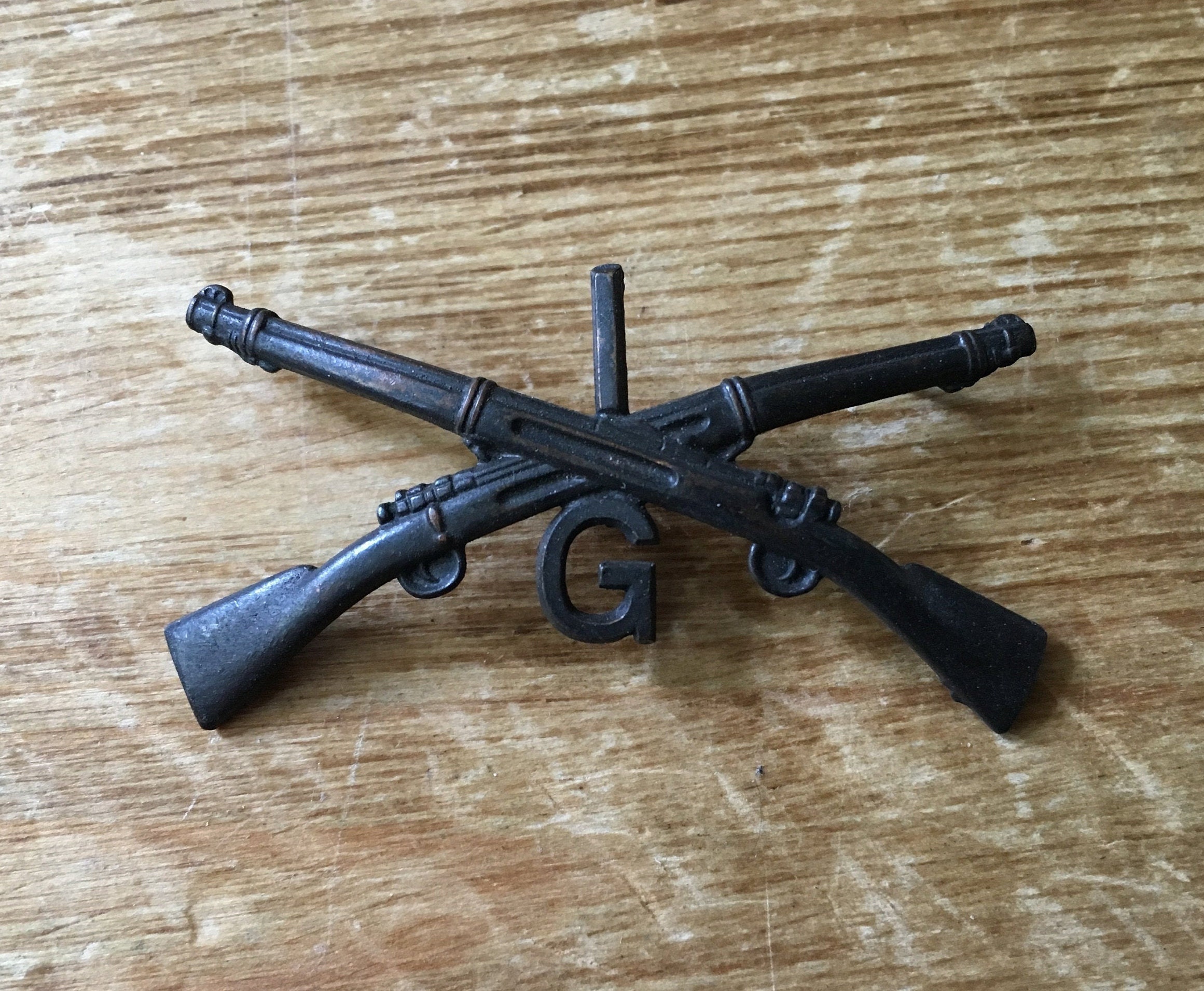 Army Infantry Cross Rifles Clipart